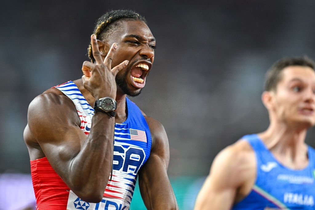 World Athletics Championships: Lyles revels over ‘sensational’ sprint ...