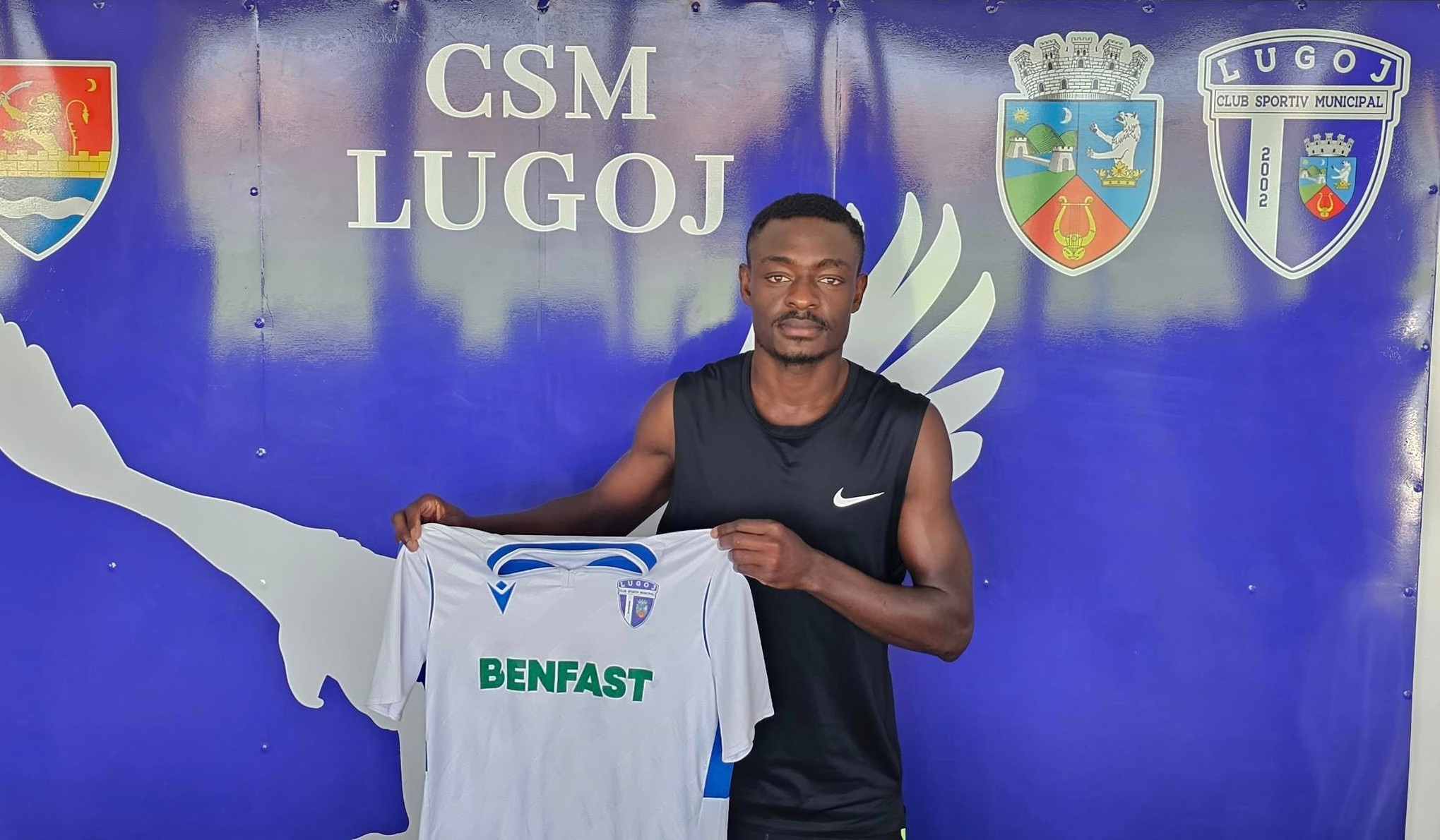 Romanian third division club CSM Lugoj sell Cameroon striker Njifakue ...