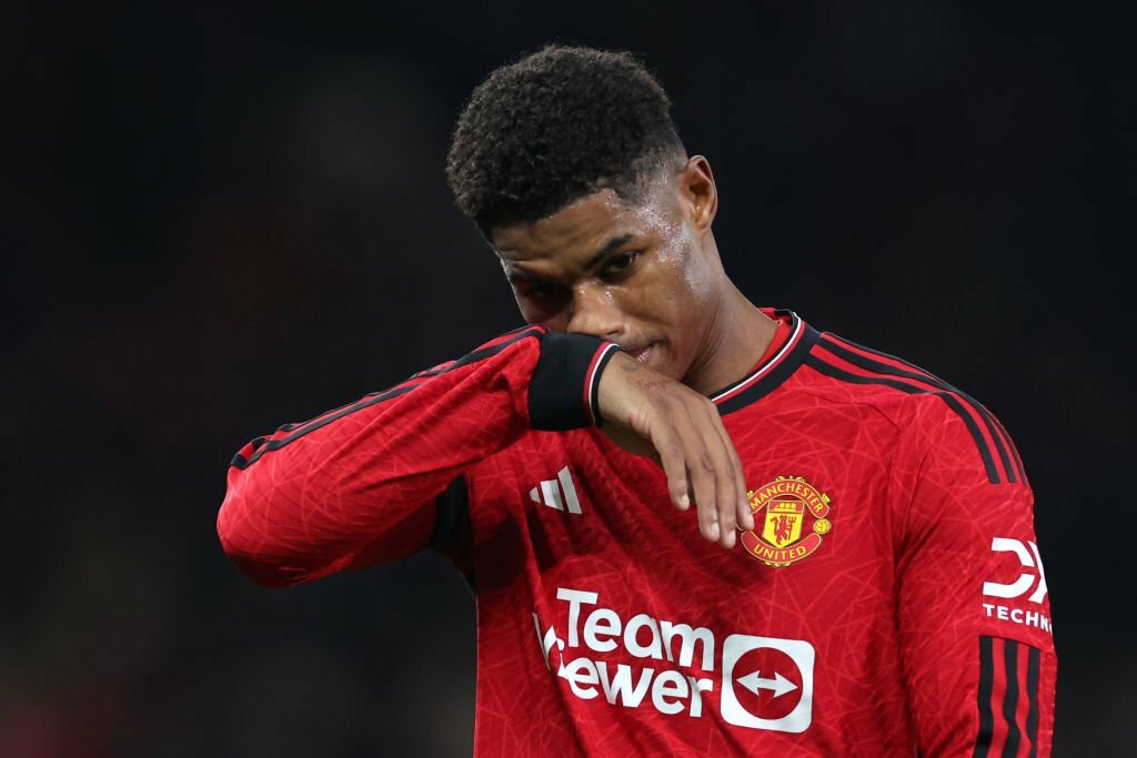 Rashford: Man United boss Ten Hag backs England forward despite goal ...